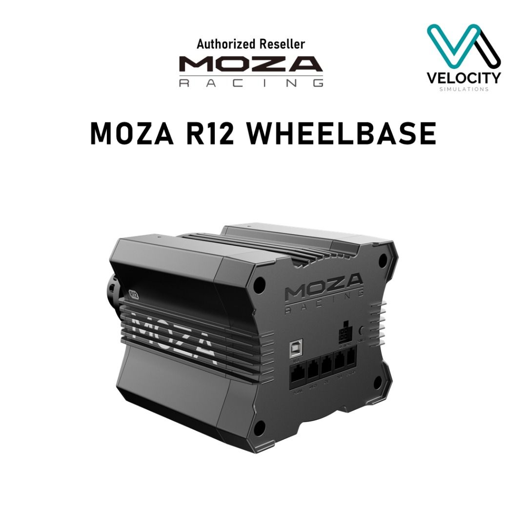 MOZA R12 Wheelbase - Moza Racing, Video Gaming, Gaming Accessories ...