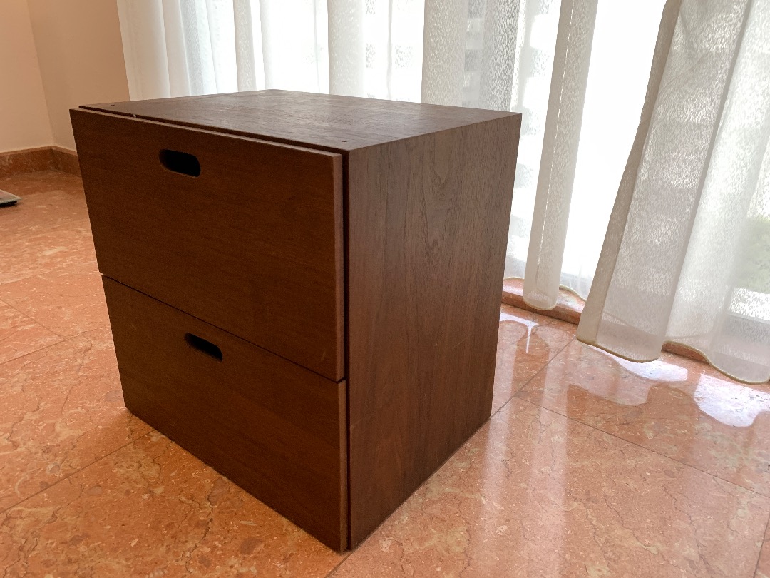 Muji Stacking Drawer - Walnut - Japanese Minimalist, Furniture & Home ...