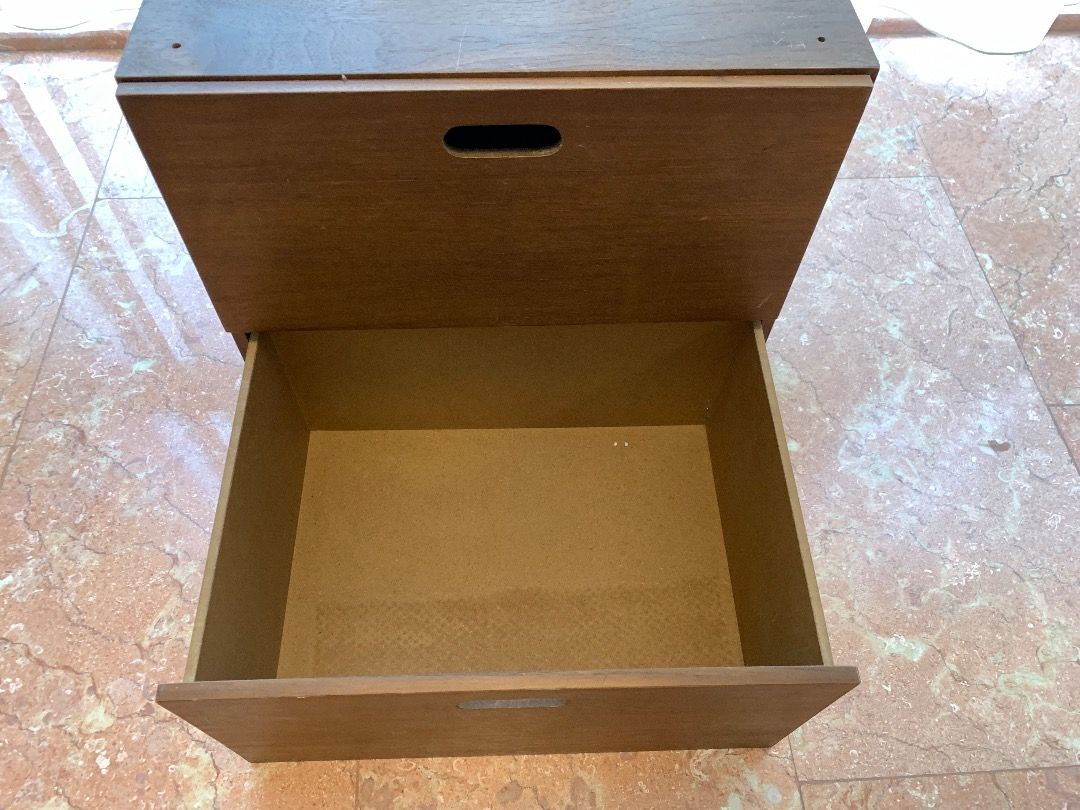 Muji Stacking Drawer - Walnut - Japanese Minimalist, Furniture & Home ...