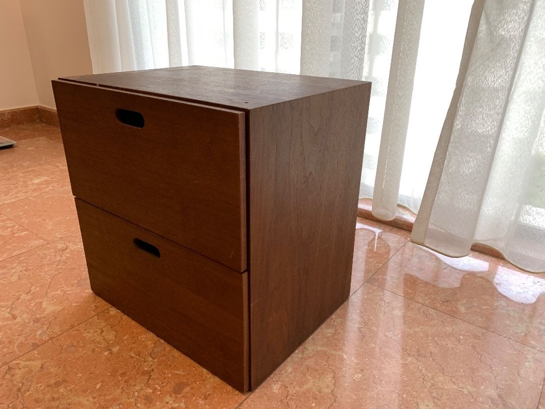 Muji Stacking Drawer - Walnut - Japanese Minimalist, Furniture & Home ...