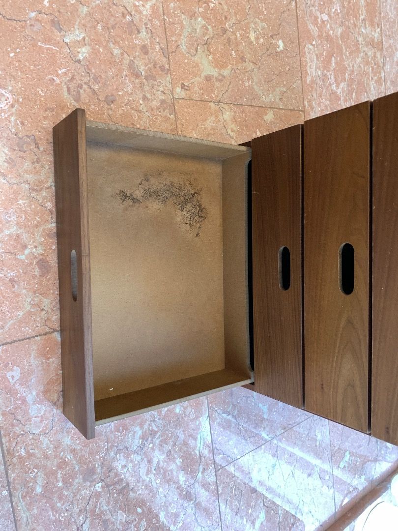 Muji stacking drawers - Walnut, Furniture & Home Living, Furniture ...