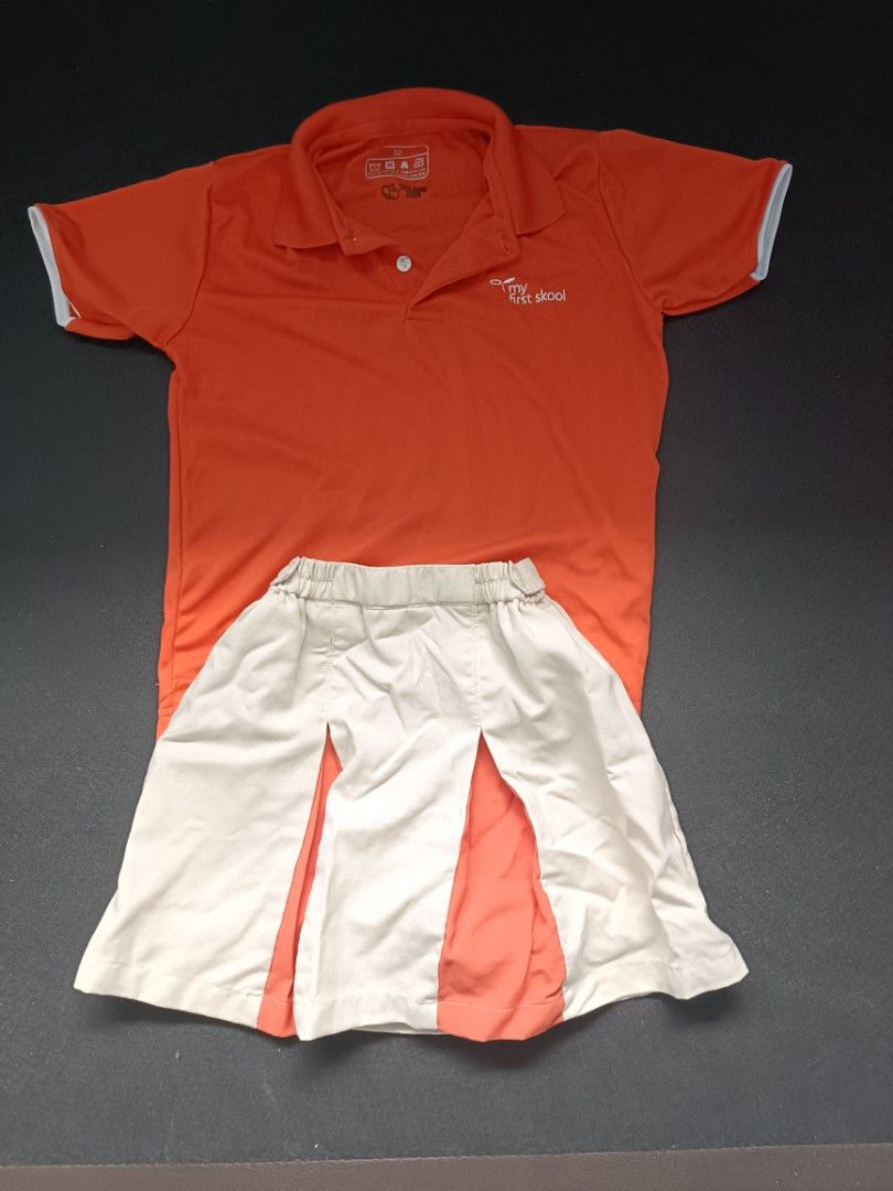 My First Skool Uniform Set (Girl), Babies & Kids, Babies & Kids Fashion ...