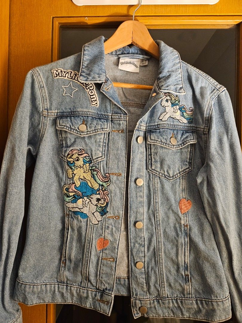 My little pony denim jacket - S, Women's Fashion, Coats, Jackets and ...