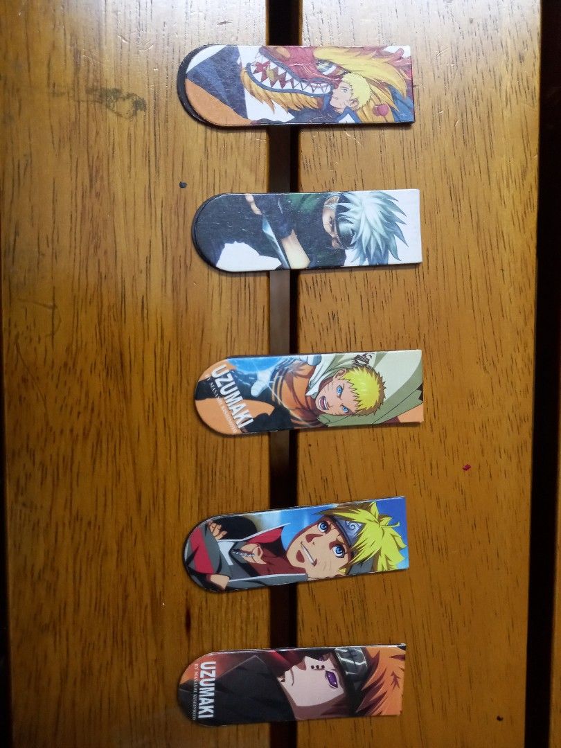 Naruto bookmarks, Hobbies & Toys, Stationery & Craft, Stationery ...