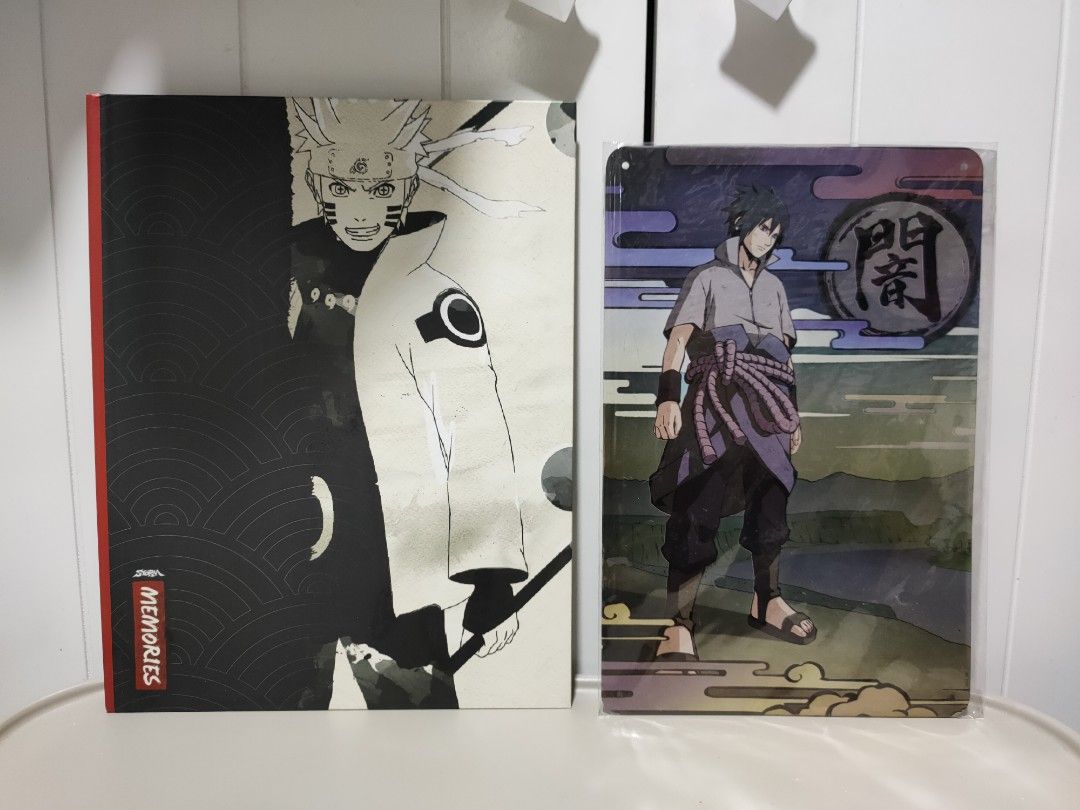 NARUTO ULTIMATE SHIPPUDEN NINJA STORM 4 ARTBOOK + METAL PLATE COLLECTOR ...