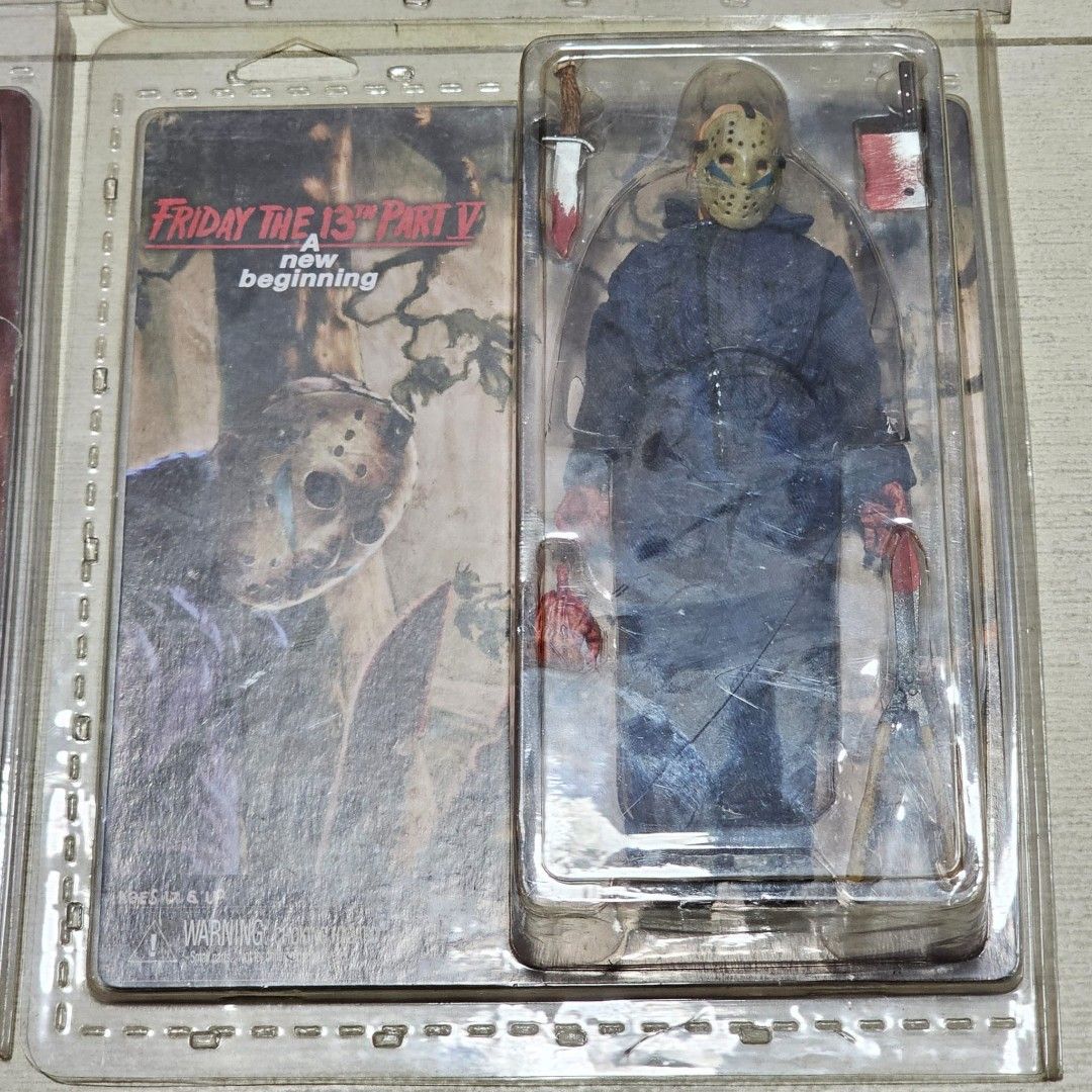 NECA RETRO SERIES NIGHTMARE ELM STREET FREDDY KRUEGER TEXAS CHAINSAW ...