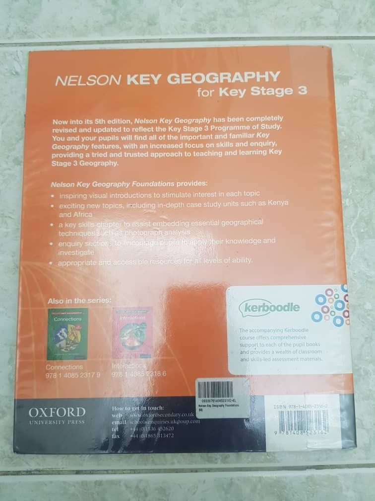 Nelson Key Geography Foundations 5th Edition, Hobbies & Toys, Books ...