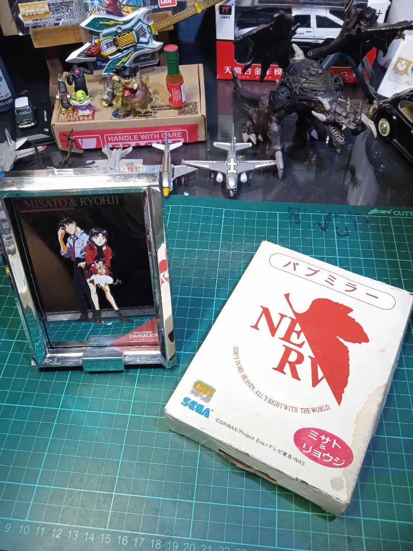 Neon Genesis Evangelion 1997 Pub Mirror collectible SEGA on Carousell