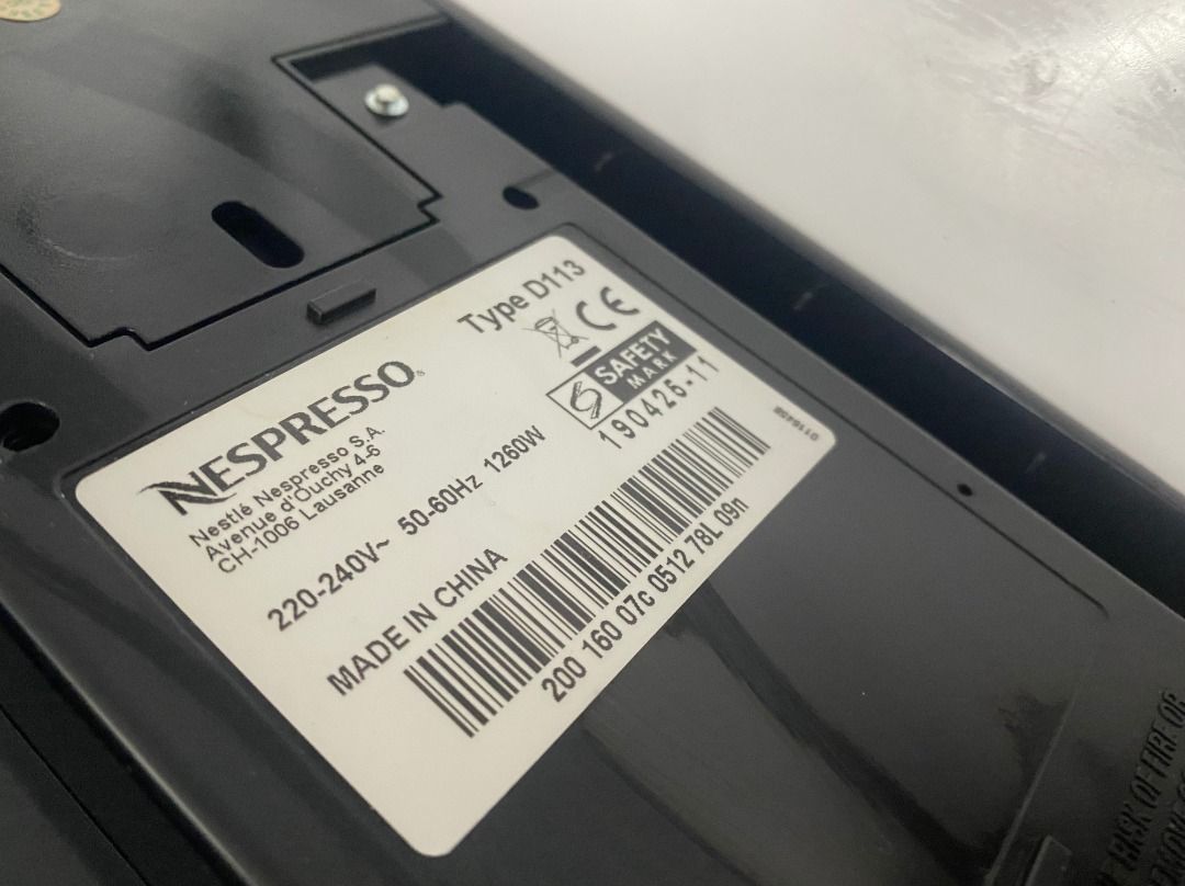 Nespresso machine, TV & Home Appliances, Kitchen Appliances, Coffee ...