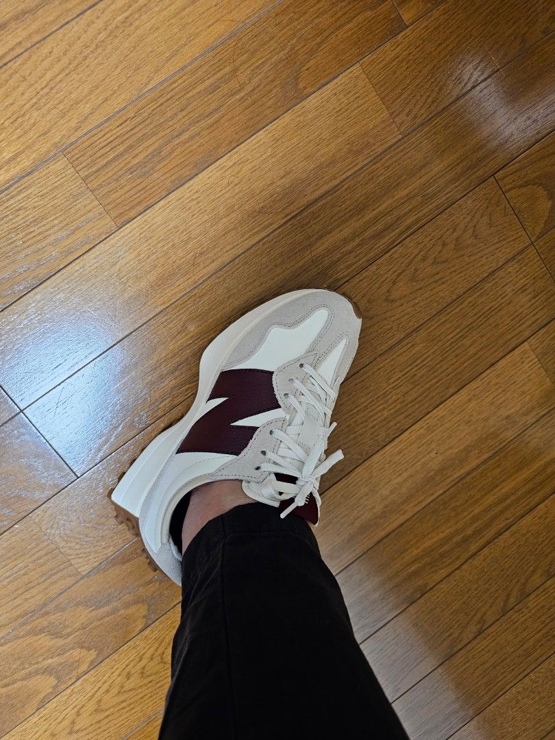 New Balance 327 Moonbeam Maroon, Women's Fashion, Footwear, Sneakers on ...
