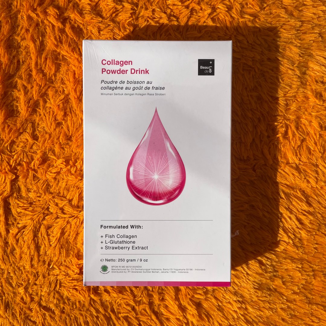 NEW Beaudelab Collagen Drink 250 gram, Kesehatan & Kecantikan, Kulit ...