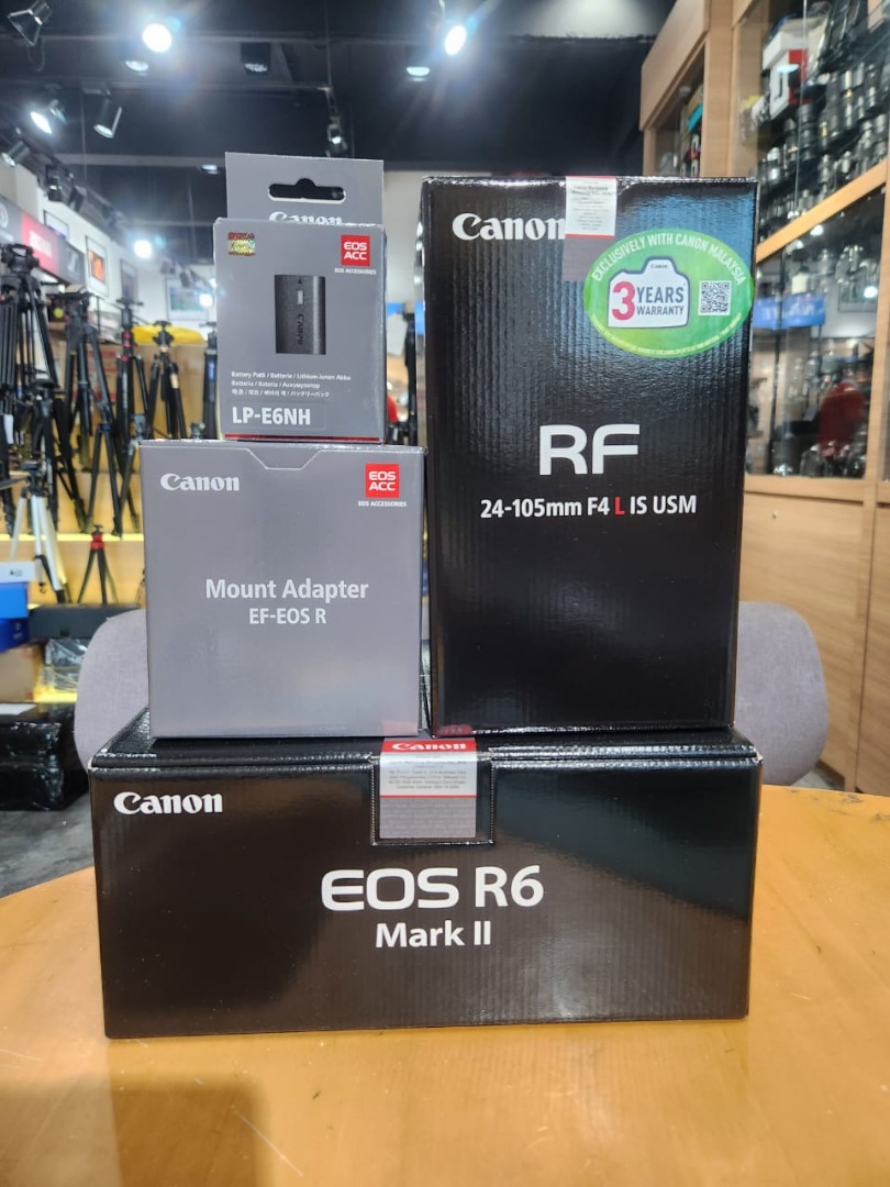 New! Canon EOS R6 MKII R6II Full Frame mirrorless camera R6 II (Canon ...