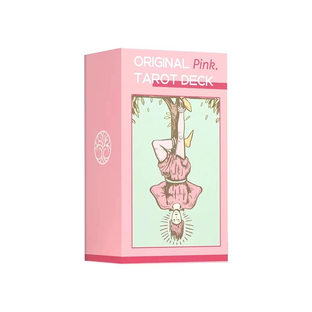New Original Pink Tarot Deck Tarot Card Deck 78 Cards Full Color Tarot ...