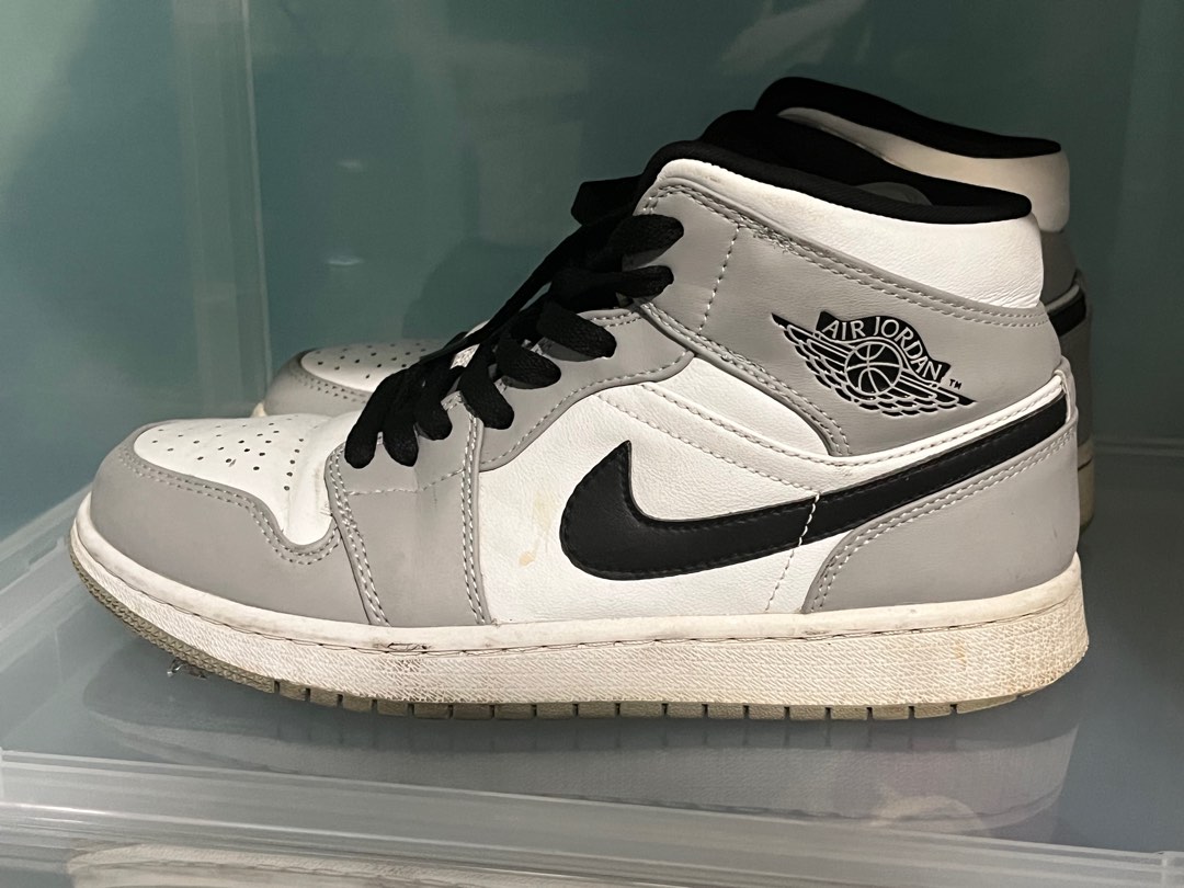 Nike Air Jordan Grey, Women's Fashion, Footwear, Sneakers on Carousell