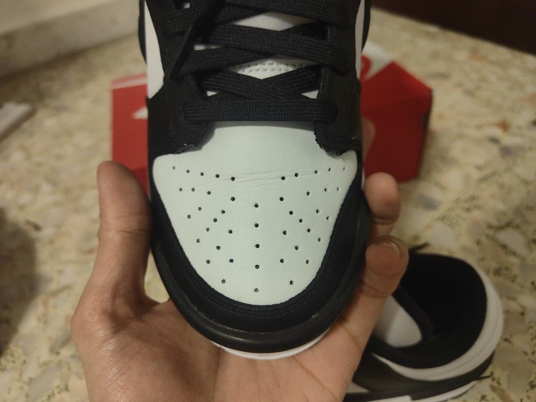 Nike Dunk Low Panda twist, Women's Fashion, Footwear, Sneakers on Carousell