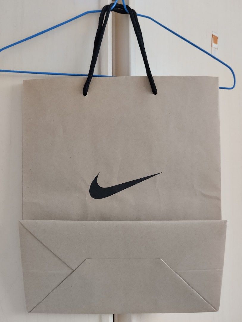 Nike Paper Bag, Hobbies & Toys, Travel, Travel Essentials & Accessories ...