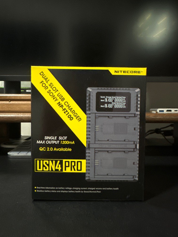 Nitecore USN4 PRO for NP-FZ100, Computers & Tech, Parts & Accessories ...