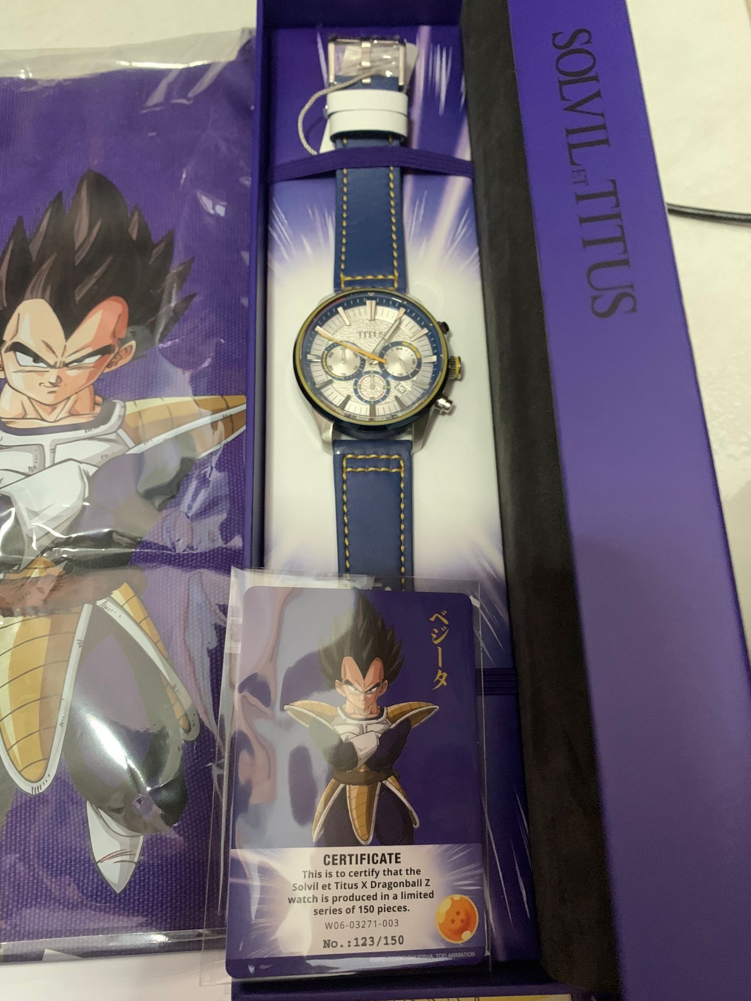 [No Bargain - Self Collect] Solvil et Titus Dragon Ball Z Vegeta Watch ...