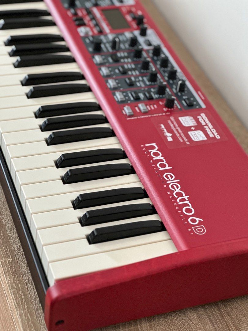 Nord Electro 6D 61 Keyboard, Hobbies & Toys, Music & Media, Musical ...