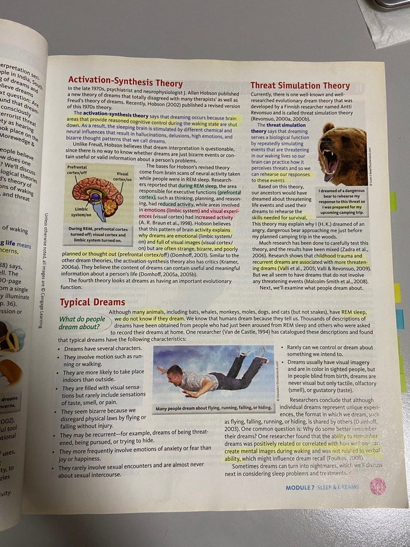 NUS PLB1201 Psychology textbook, Hobbies & Toys, Books & Magazines ...