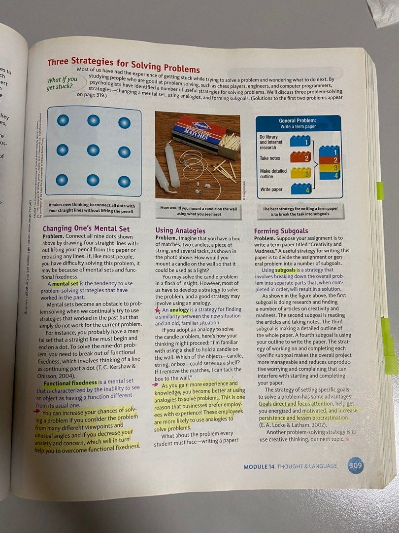 NUS PLB1201 Psychology textbook, Hobbies & Toys, Books & Magazines ...