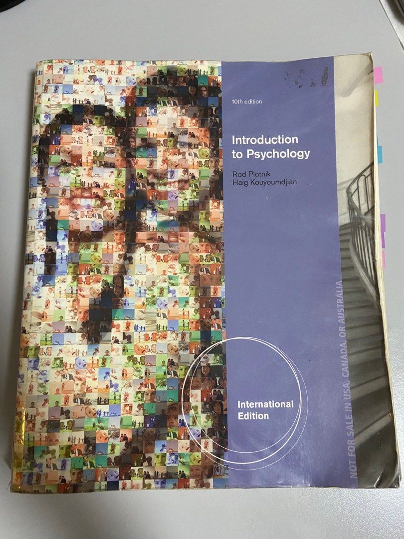 NUS PLB1201 Psychology textbook, Hobbies & Toys, Books & Magazines ...