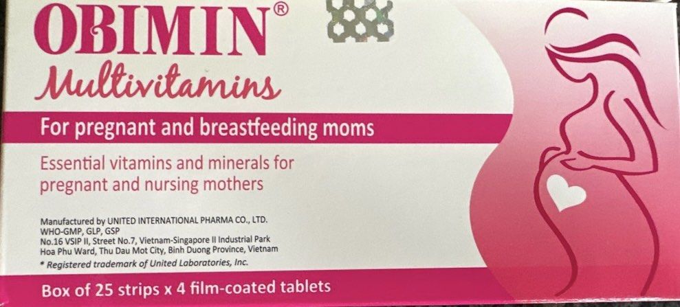 Obimin Multivitamins, Health & Nutrition, Health Supplements, Vitamins ...