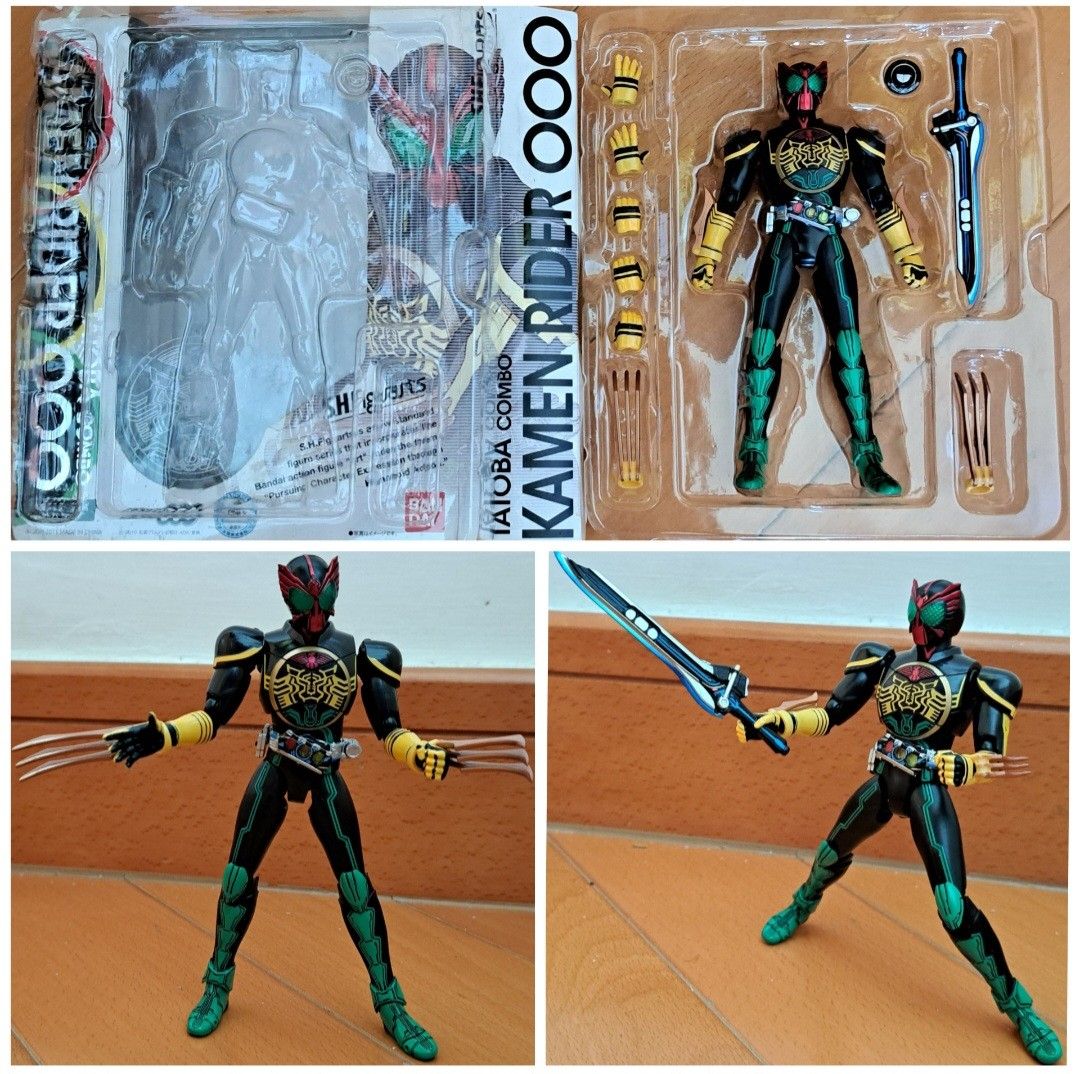 幪面超人ooo sh figure, Kamen rider shf, ooo tatoba combo shfiguarts, 興趣及遊戲 ...