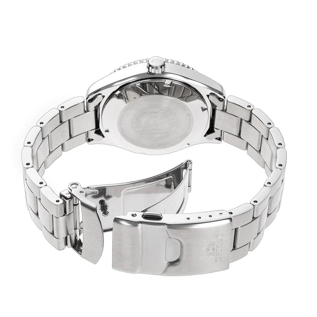 Orient White Dial Mako 40 Stainless Steel Automatic Watch RA-AC0Q03S RA ...