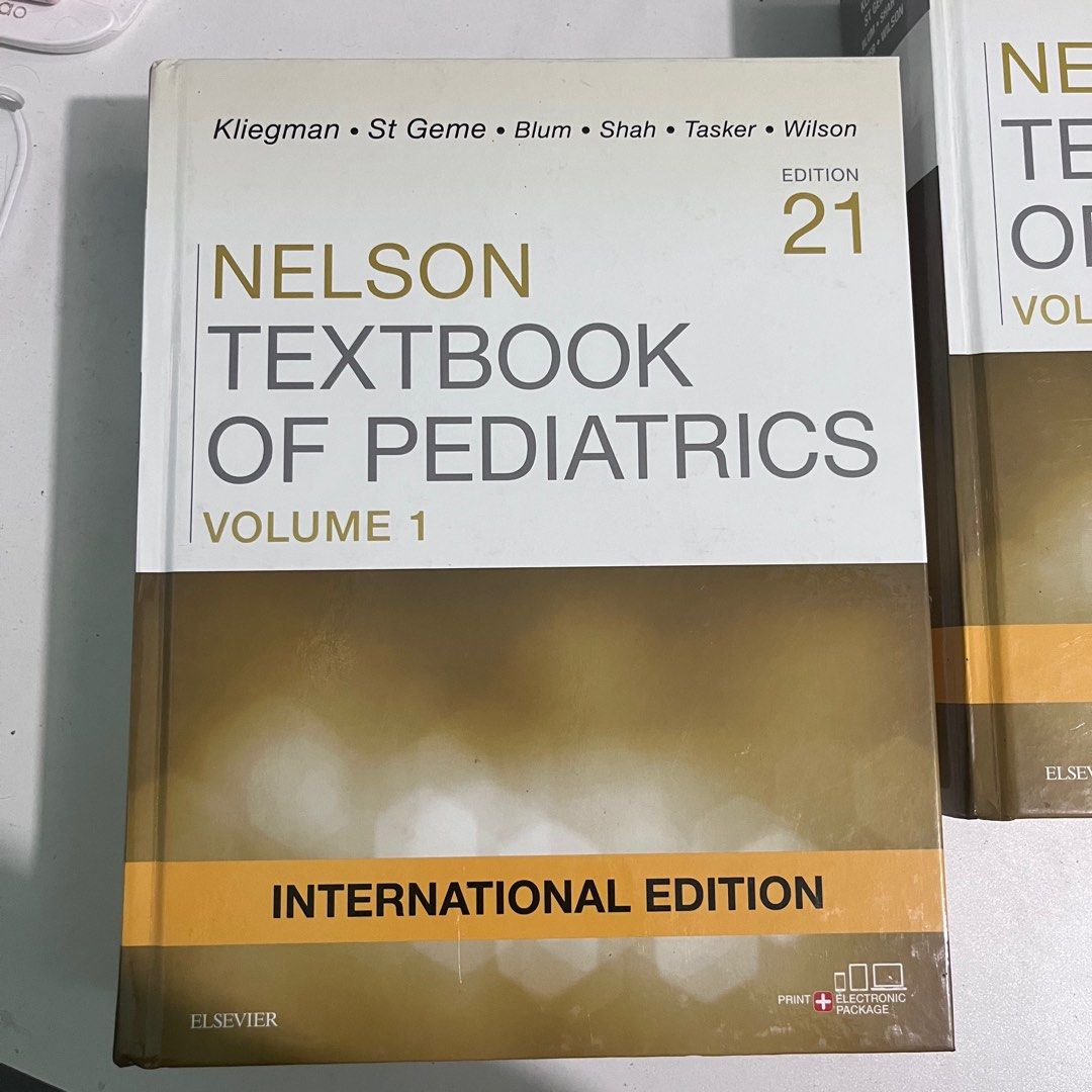 (Medical) Original Hardbound Nelson Textbook of Pediatrics 21st Edition ...