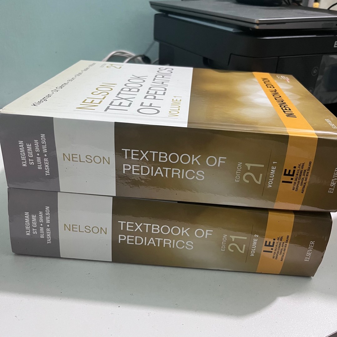 (Medical) Original Hardbound Nelson Textbook of Pediatrics 21st Edition ...