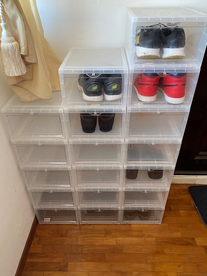 Originalab Shoe and Sneaker Display Box, Furniture & Home Living, Home ...