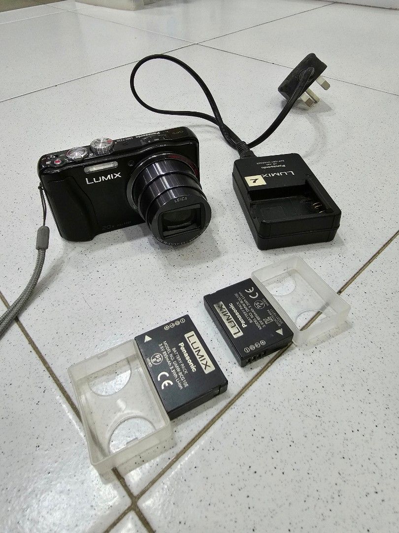 Panasonic Lumix DMC TZ30 GPS 20x optical zoom digital camera Leica lens ...