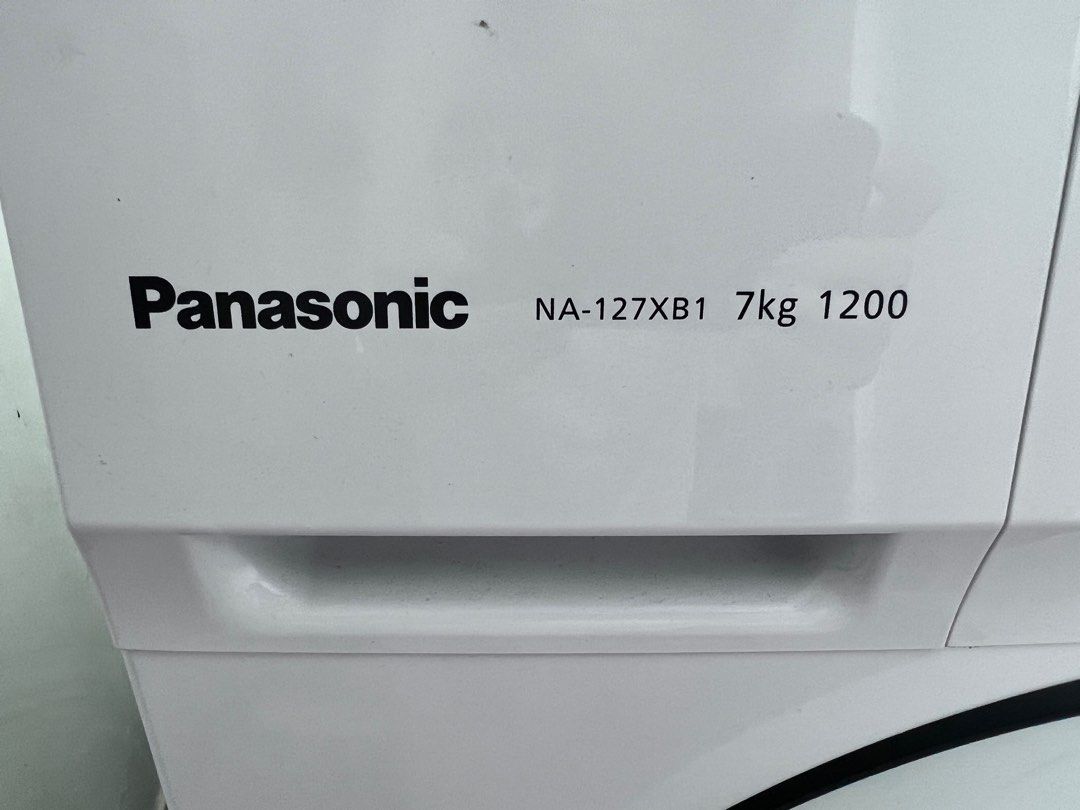 Panasonic NA-127XB1 7kg front load washing machine, TV & Home Appliances, Washing Machines and ...