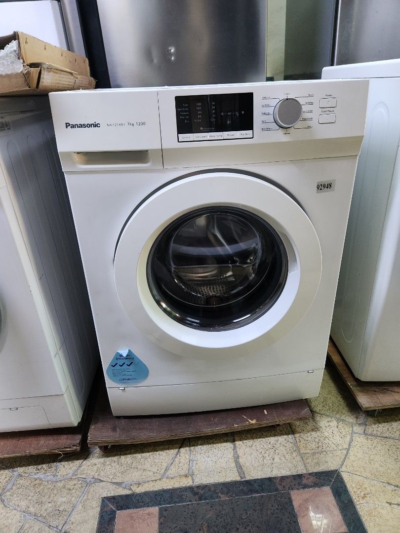 PANASONIC Washer 7kg NA-127XB1, TV & Home Appliances, Washing Machines and Dryers on Carousell
