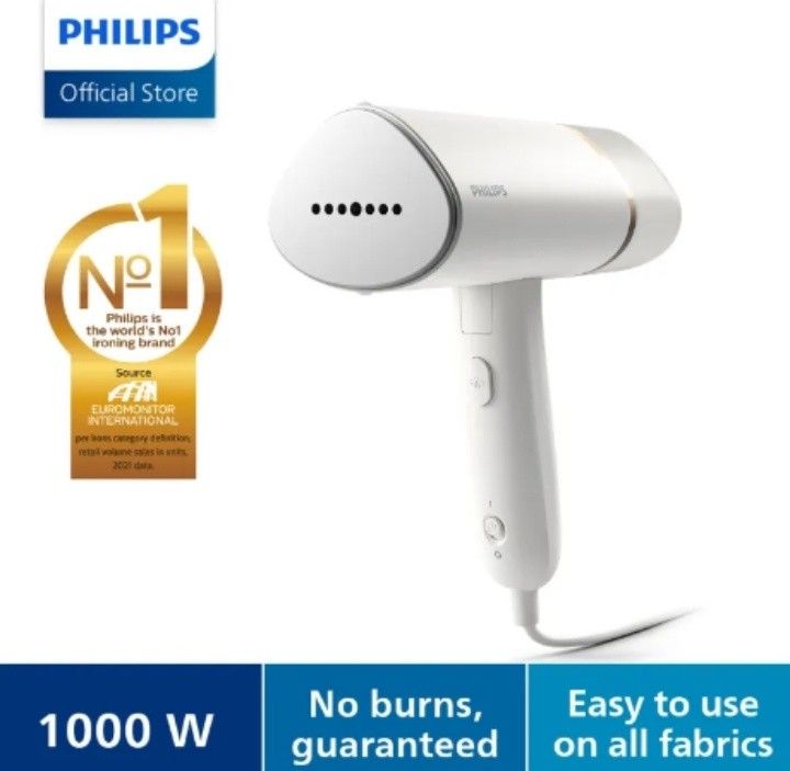 PHILIPS 3000 Series Handheld Garment Steamer - STH3020/16, Portable ...