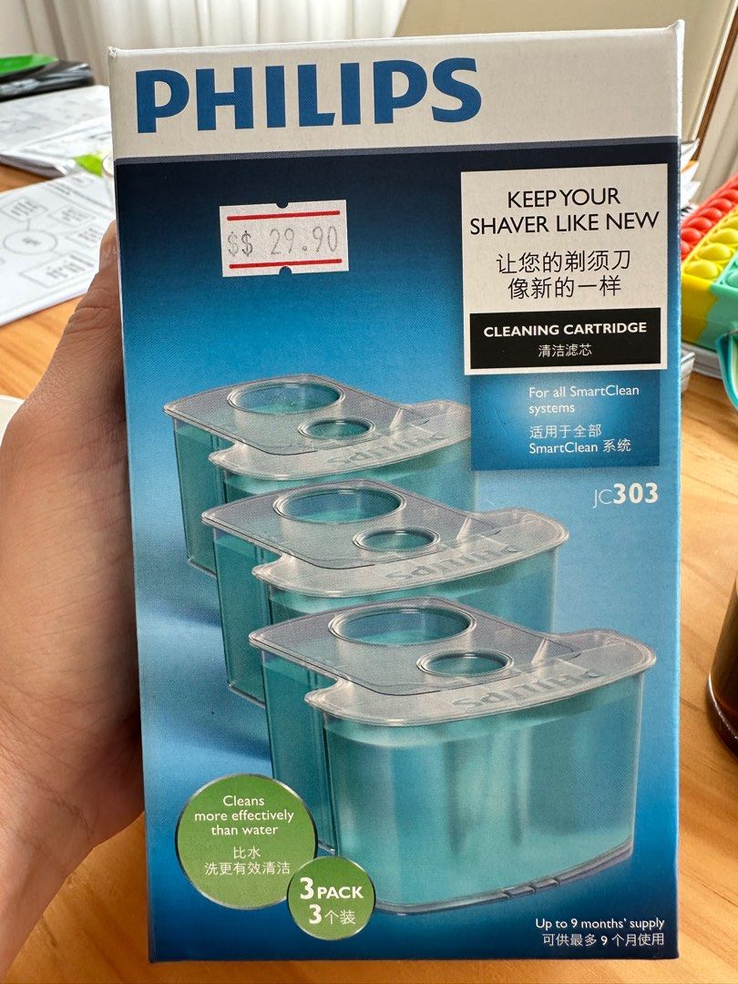 Philips Cleaning Cartridges for Shaver, Beauty & Personal Care, Men's ...