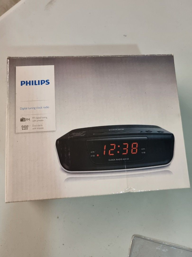 Philips Digital Alarm Clock, TV & Home Appliances, Other Home ...