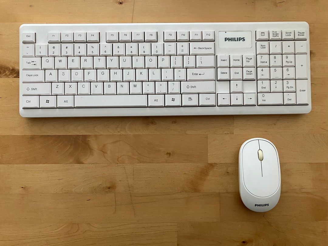 Philips keyboard mouse combo, Computers & Tech, Parts & Accessories ...