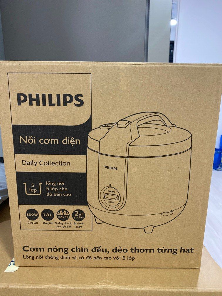 Philips Rice Cooker HD3115, TV & Home Appliances, Kitchen Appliances ...
