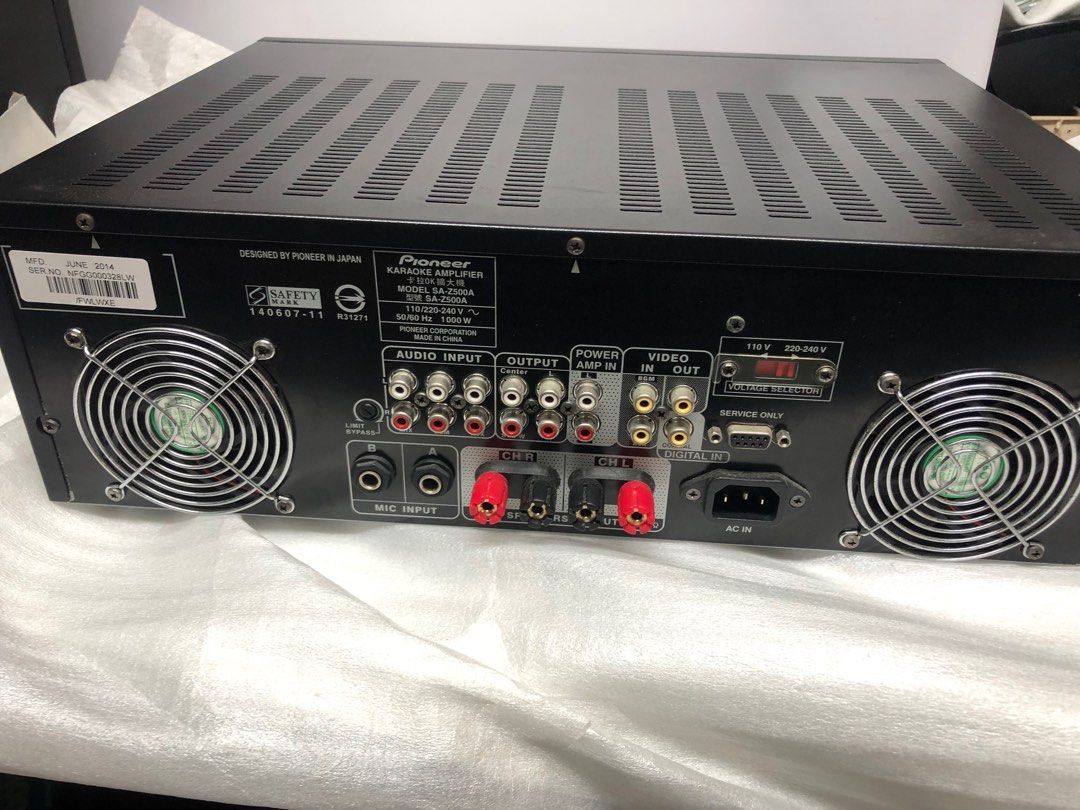 Pioneer Amplifier sa-z500(faulty), Audio, Soundbars, Speakers ...