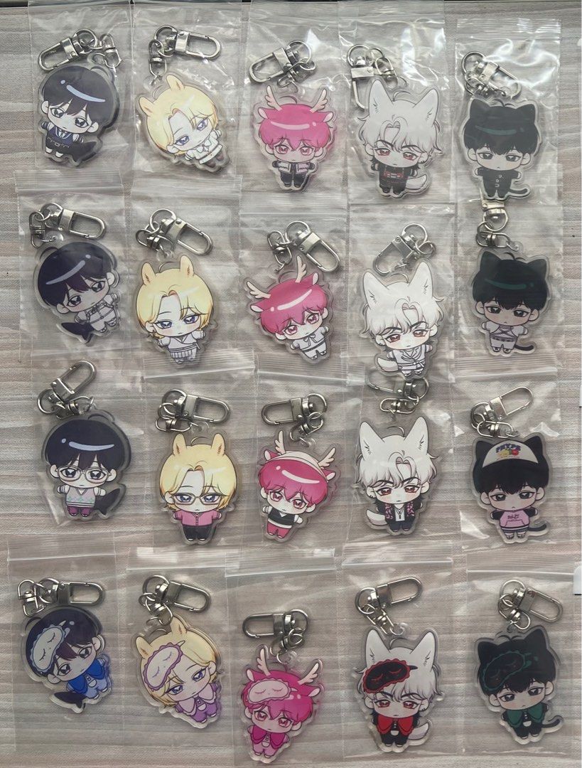 PLAVE Acrylic Keyring by @/unea_plave, Hobbies & Toys, Collectibles ...