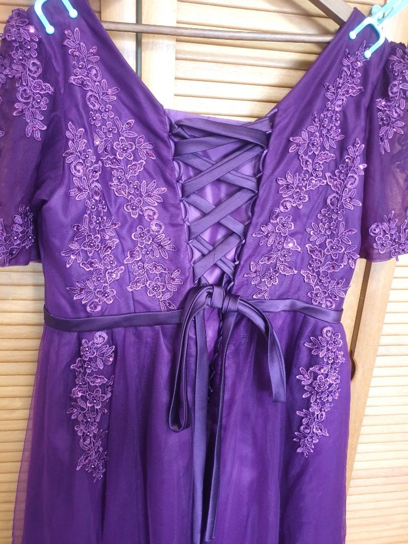 PLUS SIZE wedding gown,ROM gown,dinner gown, Women's Fashion, Dresses ...