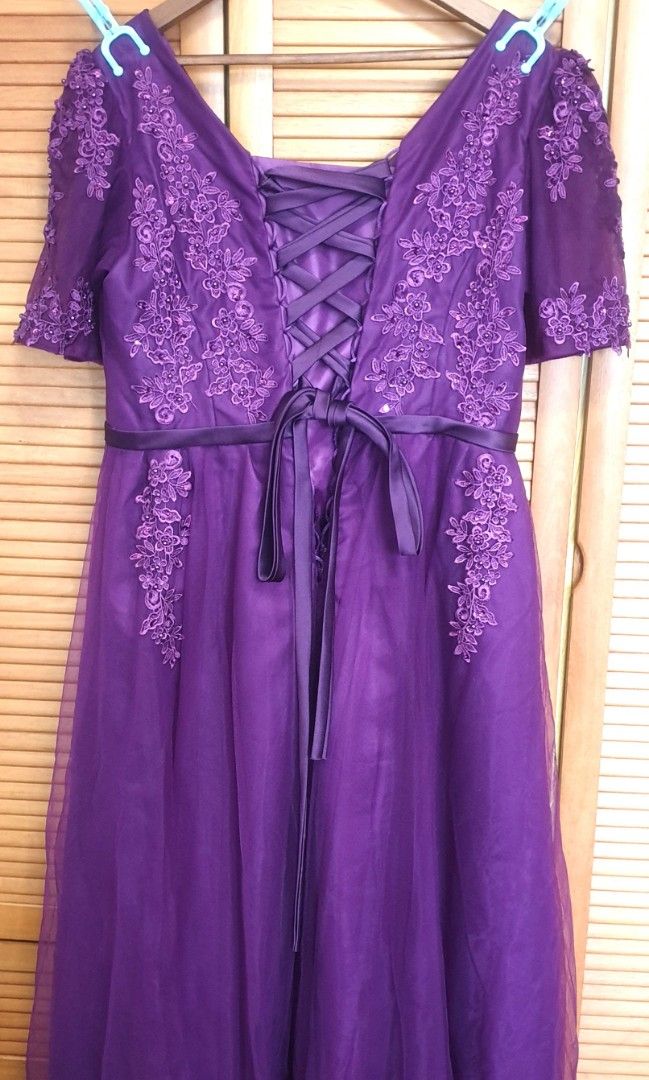 PLUS SIZE wedding gown,ROM gown,dinner gown, Women's Fashion, Dresses ...