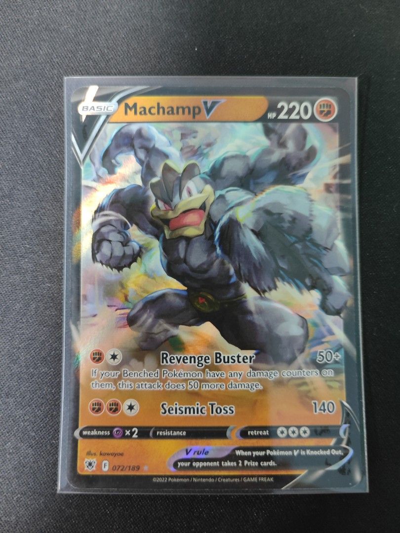Hisuian Typhlosion V - 053/189 Machamp V - 072/189 Lucario V - 078/189 ...