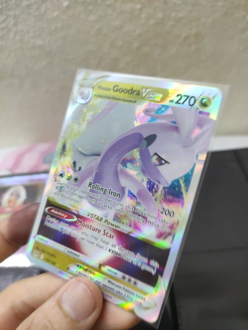 Pokemon Card Hisuian Goodra Vstar 136/196 Ultra Rare, Hobbies & Toys ...