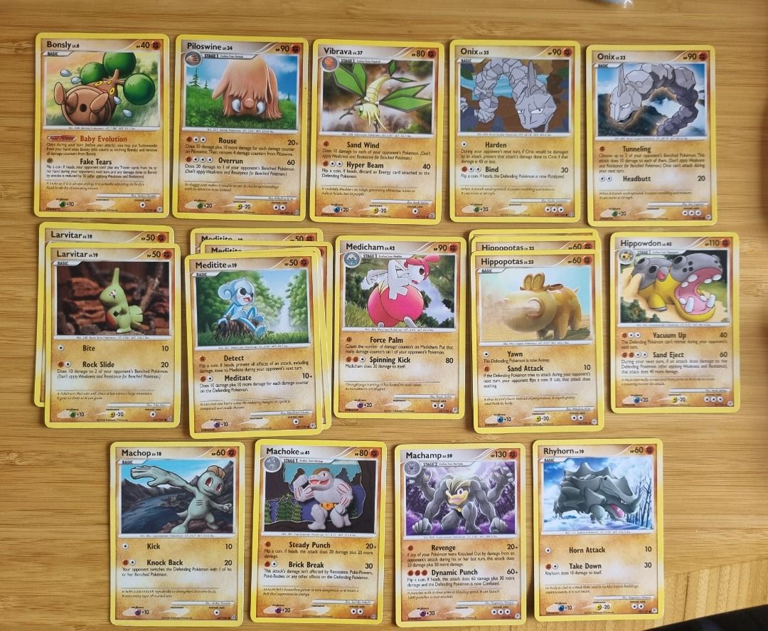 Pokemon Cards Diamond And Pearl Hobbies And Toys Toys And Games On Carousell