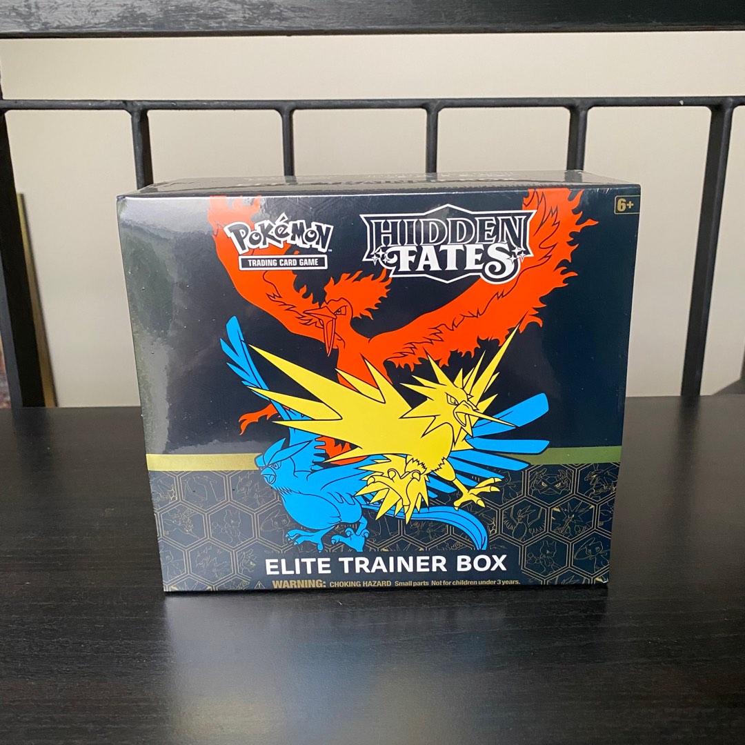 Pokemon Hidden Fates ETB, Hobbies & Toys, Toys & Games on Carousell