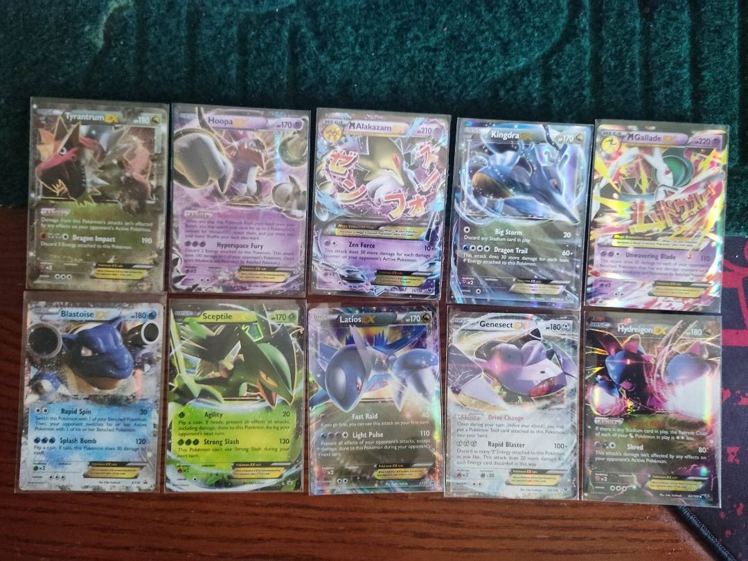 Pokemon TCG BW XY Era EX Full Arts Alternate Arts Secret Rare ...