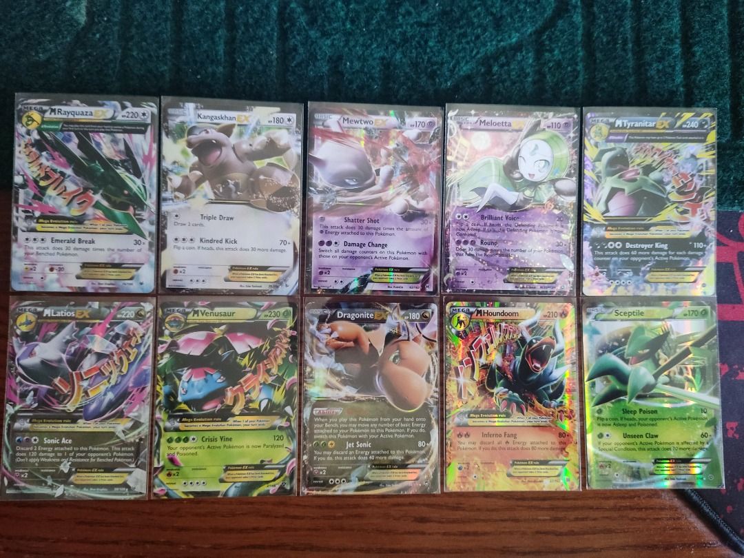 Pokemon TCG BW XY Era EX Full Arts Alternate Arts Secret Rare ...